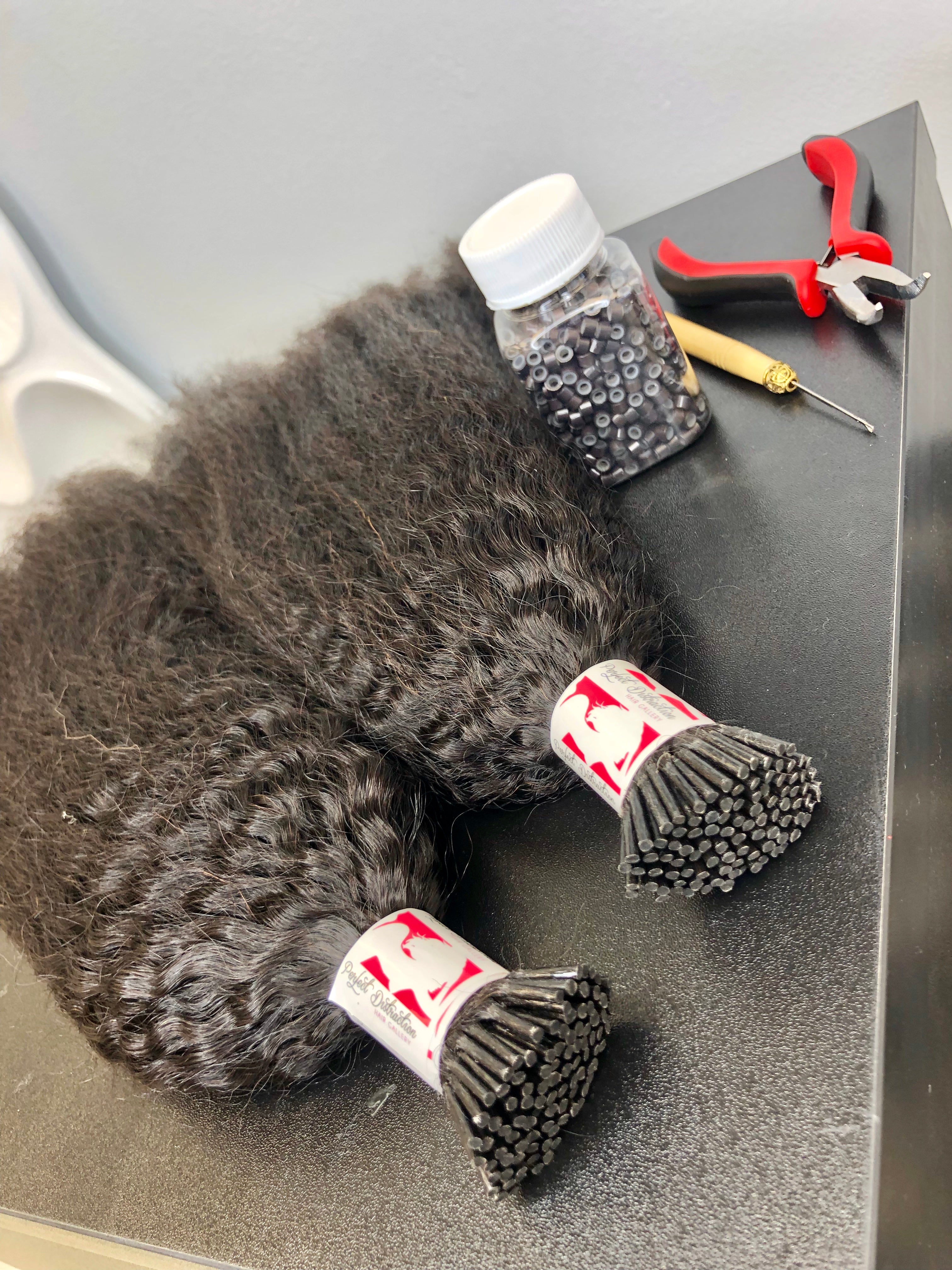 Afro Straight I-Tip Micro Links – Perfect Distraction